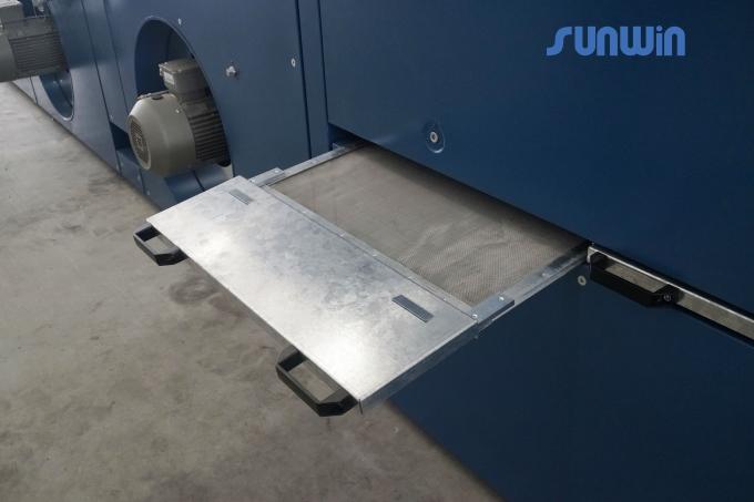 185KW Textile Dyeing Fabric Finishing Tenter Frame Stenter Machine