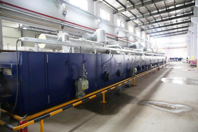 Twin Air Heat Textile Stenter Machine Textile Finishing 230 Degree